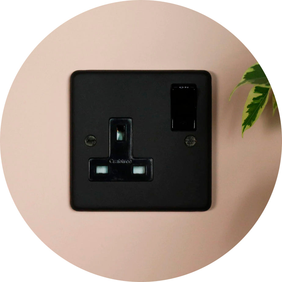 Matt Black Switches & Sockets — LoopsDirect