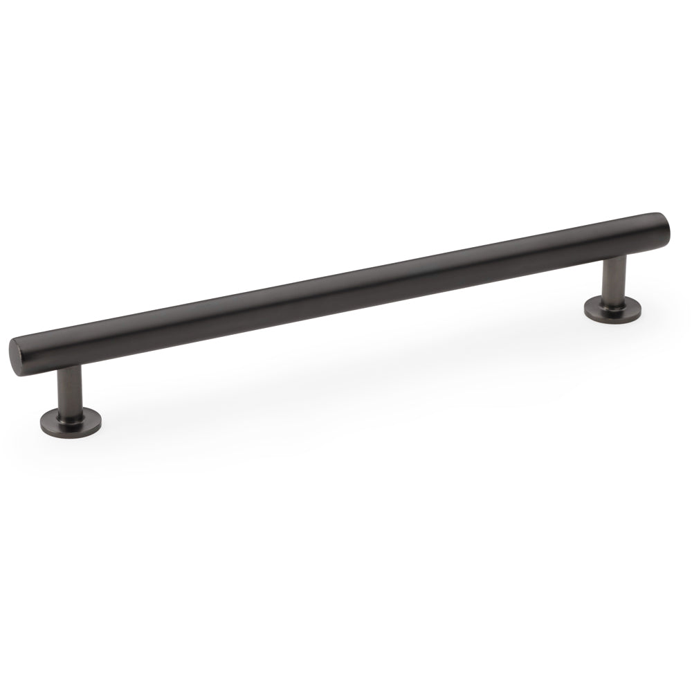 Round T Bar Pull Handle - Dark Bronze - 192mm Centres SOLID BRASS Draw ...