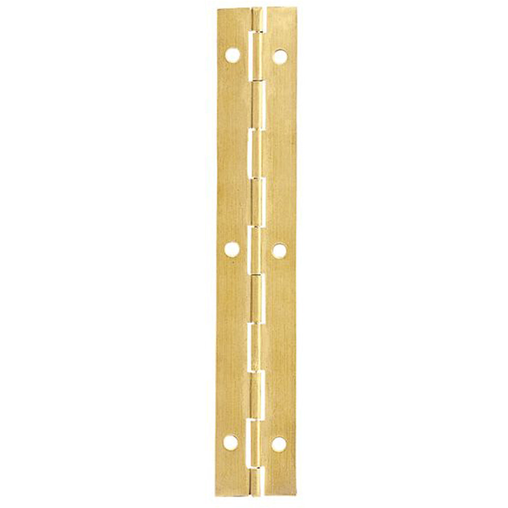 50 Pack - 25 x 1829mm Brass Piano Hinge 1.8m Continous Long Hinges Int ...