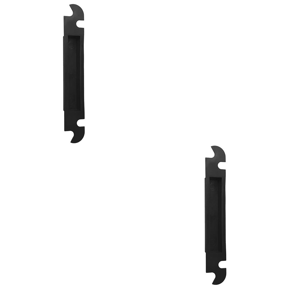 2 PACK - Door Frame Plastic Back Box for Architectural Sashlock - Blac ...