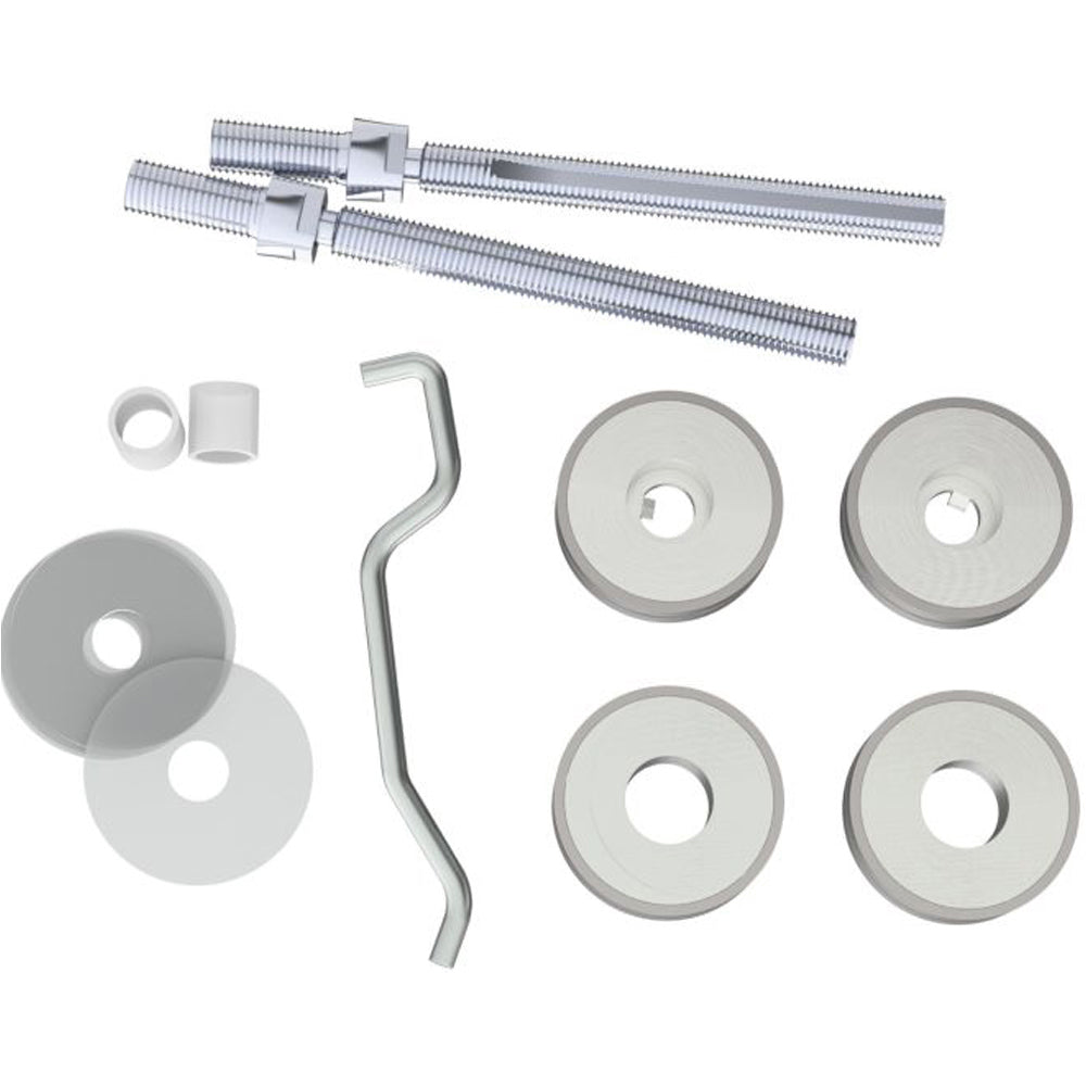 22mm Back to Back Door Handle Fixing Pack - Join 2 Pull Handles - Sati ...