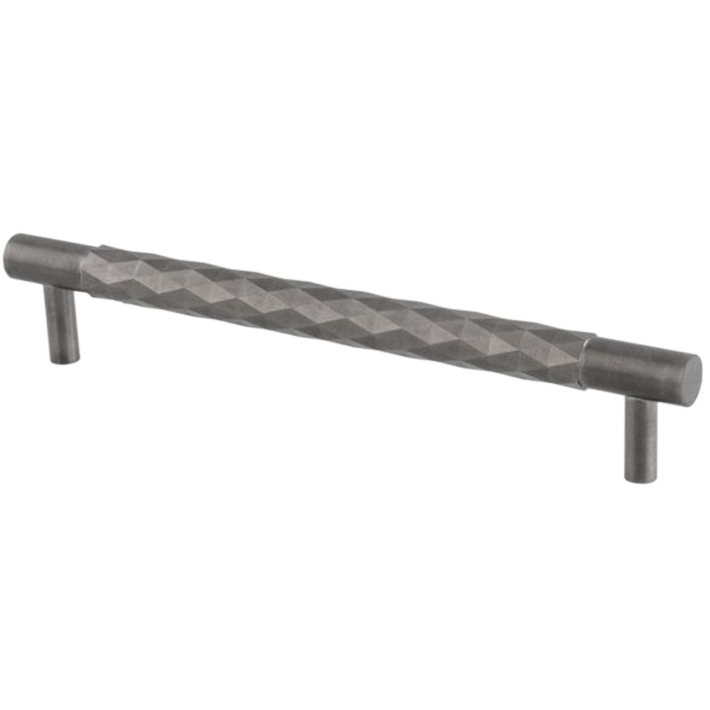 Diamond T Bar Pull Handle - Dark Bronze - 160mm Centres SOLID BRASS Dr ...