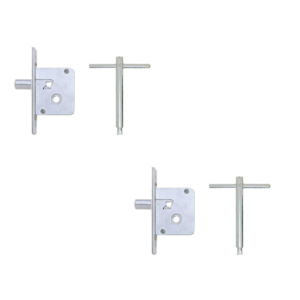 2 PACK High-Security Mortice Budget Lock with Key - Ultimate Protectio ...