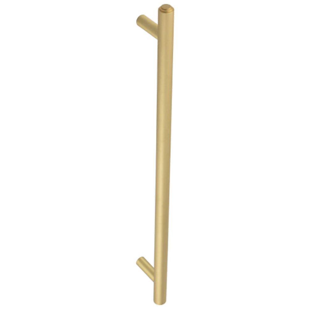 Stylish Satin Brass Pull Handle 425mm for Modern Interiors - Door Hand ...
