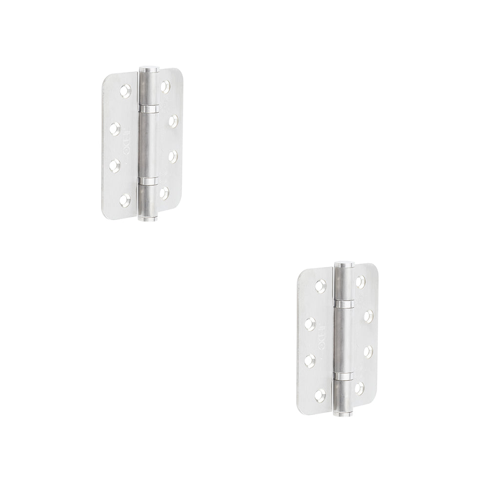 2 PACK High-Quality Grade 13 Radiused Polymer Bearing Hinges in Satin ...