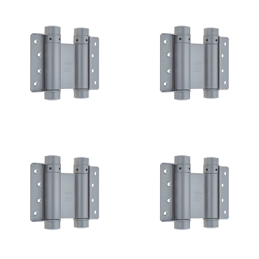4 PACK Premium Double Action Steel Spring Hinge for Versatile Door Fun ...