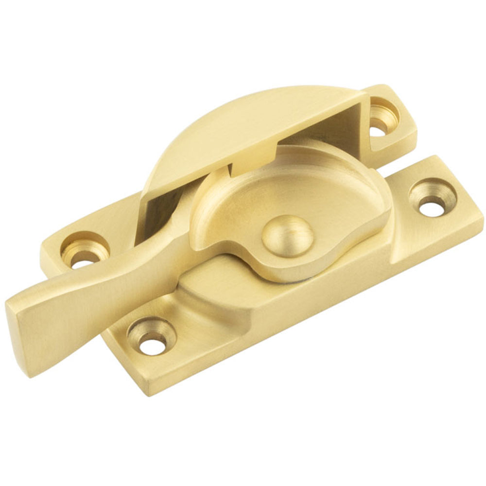 Elegant Satin Brass Fasteners for Windows - Window Fastener — LoopsDirect
