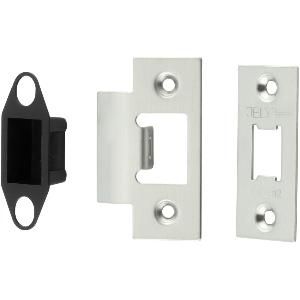 Heavy Duty Tubular Latch Accessory Packs in Satin Stainless Steel for ...