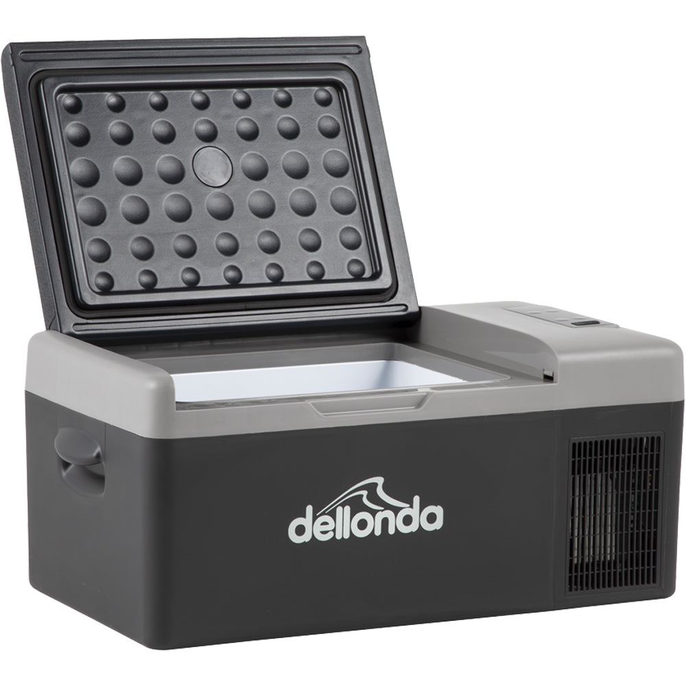 12V & 24V Vehicle Fridge Freezer / Camping Cool Box - 15L - Portable C ...