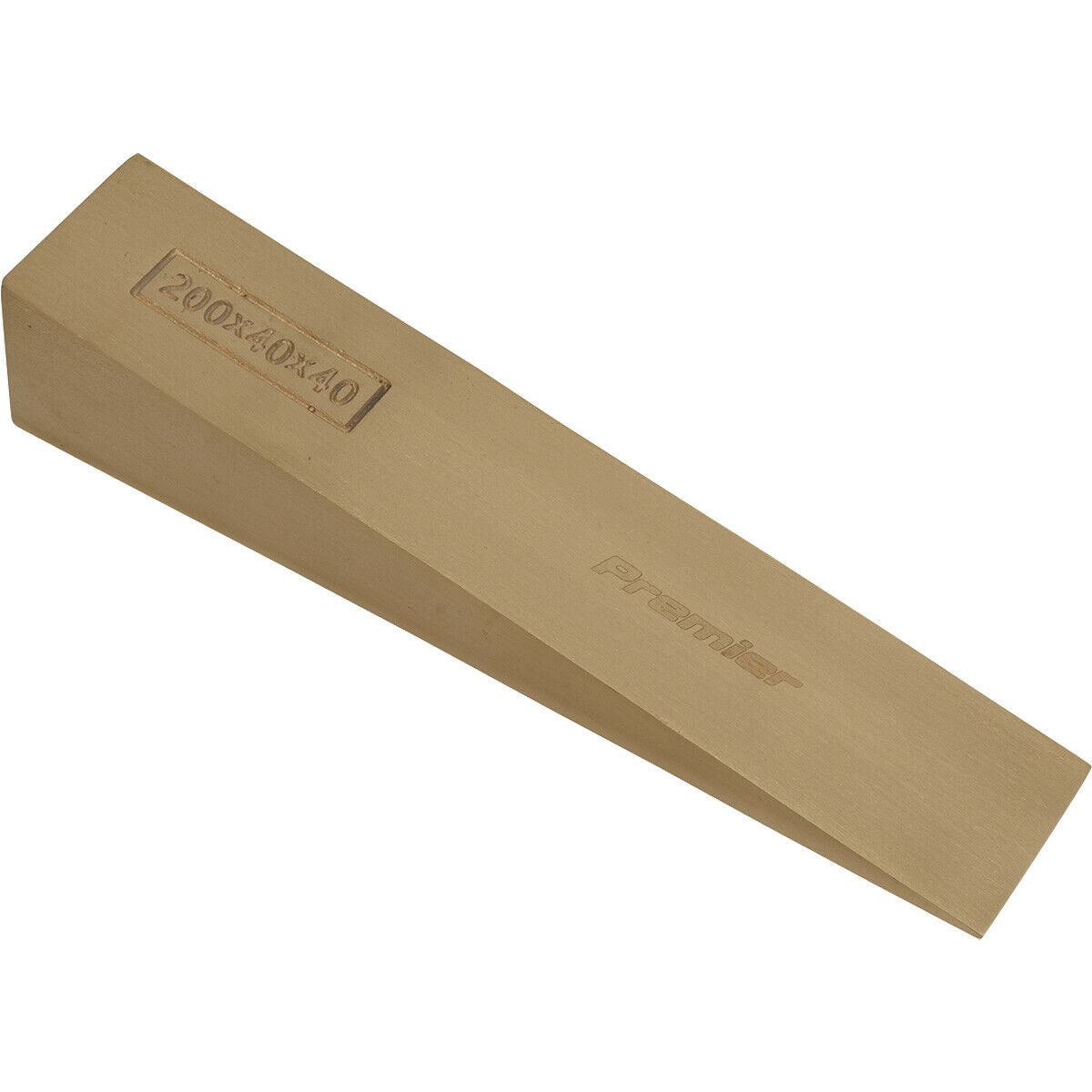 Non Sparking Lifting Wedge - 200 x 40 x 40mm - Precision Cast - Beryll ...