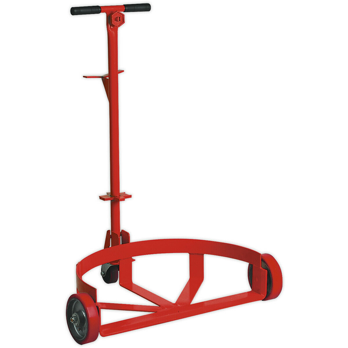 Drum & Barrel Trolley Cradle - 2 Position Handle - Rigid Steel Constru ...