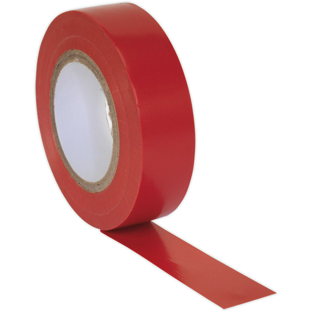 10x Red PVC Insulation Tape - 19mm x 20m Self Extinguishing Electrical ...