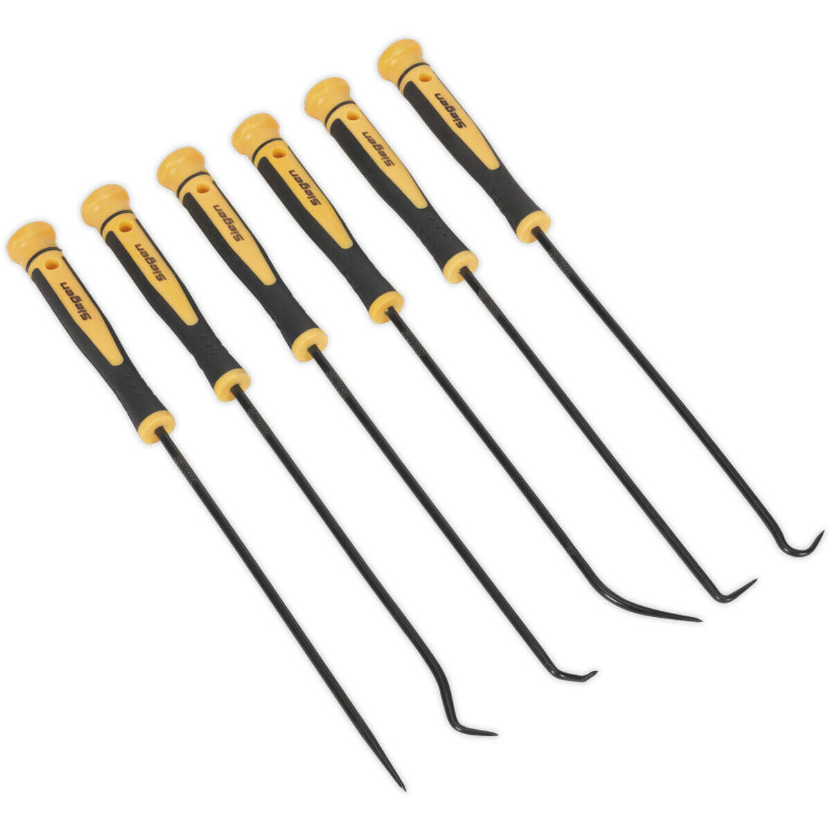 6 PACK Extra Long Reach Pick & Hook Set - Hose & Pin — LoopsDirect