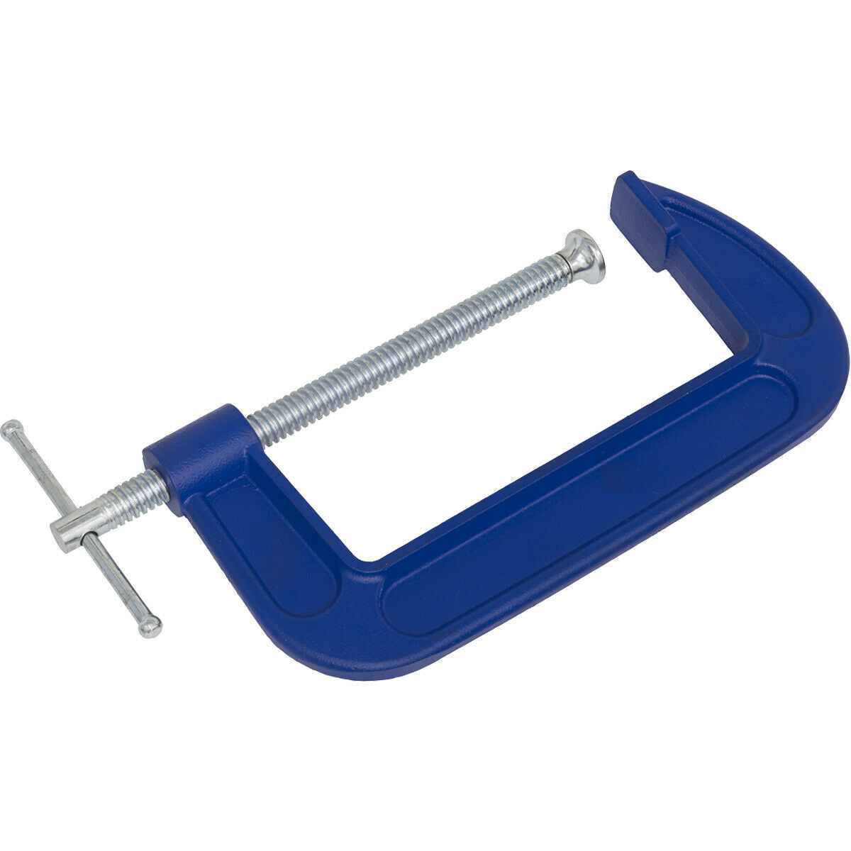 150mm Heavy Duty Forged G-Clamp - 25mm Throat - Threaded Screw Clamp S ...