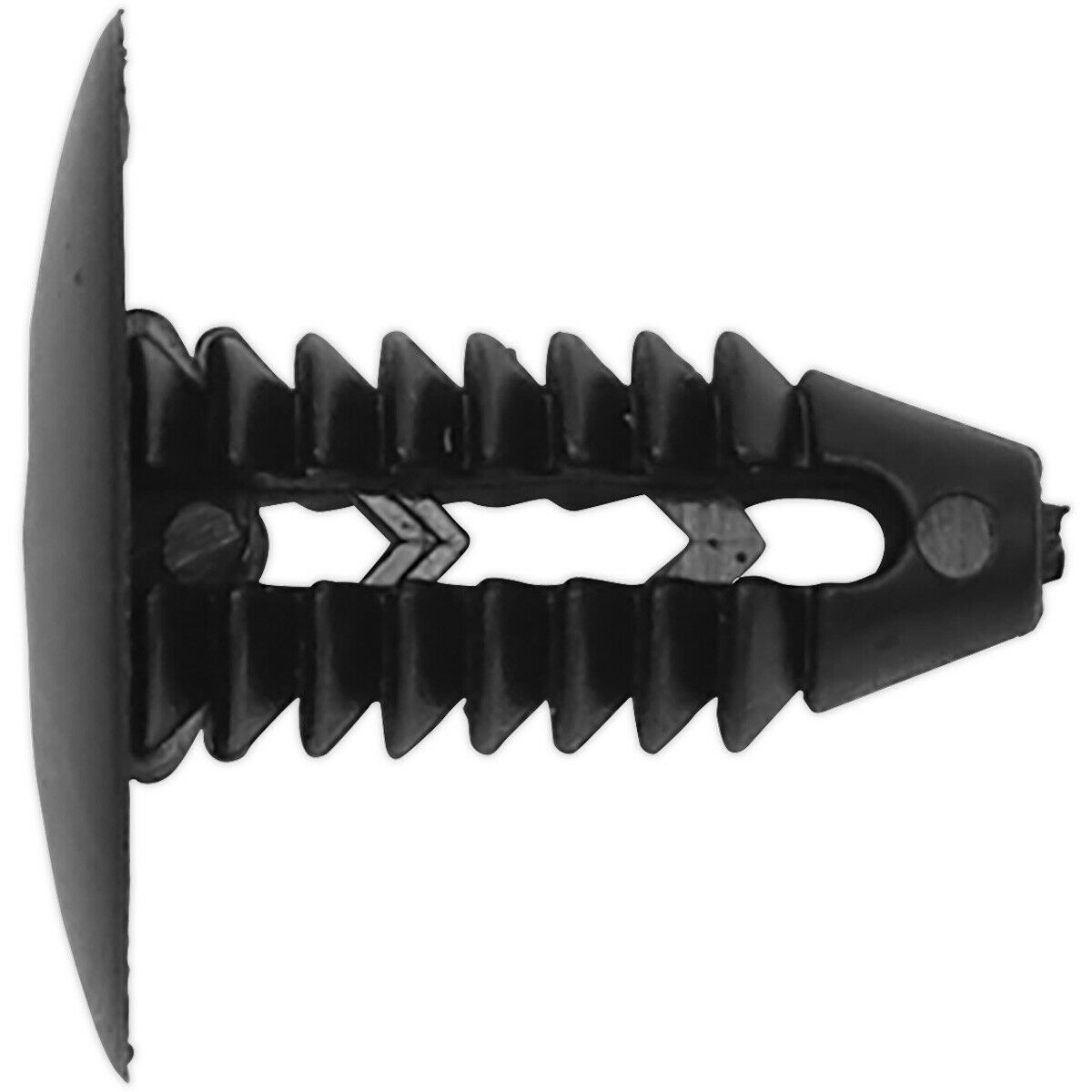 20 PACK Black Fir Tree Clips - 19mm x 18mm - Universal Vehicle Fitting ...