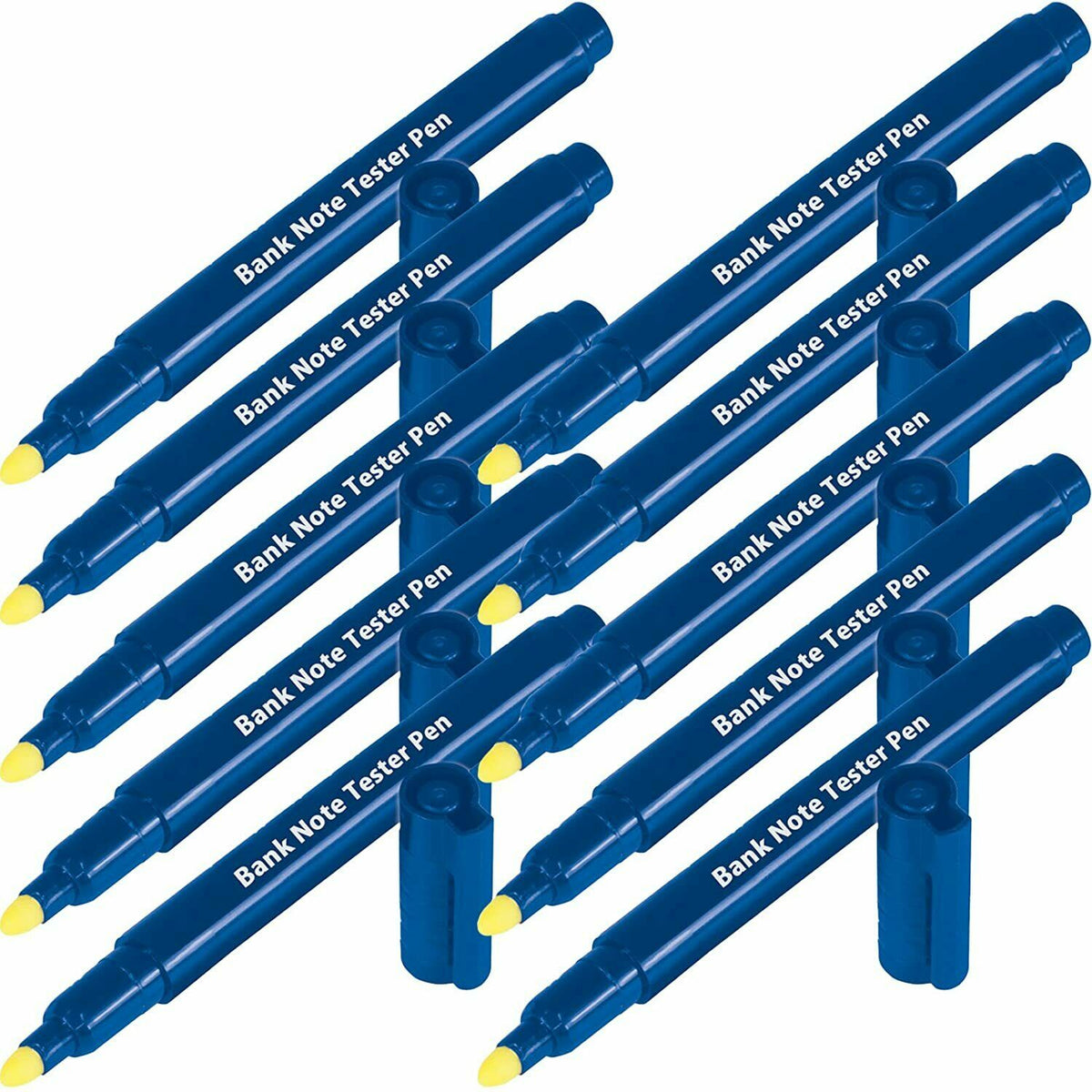 10 PACK Bank Pound Note Marker Pens - Money Checker Fraud Counterfeit ...