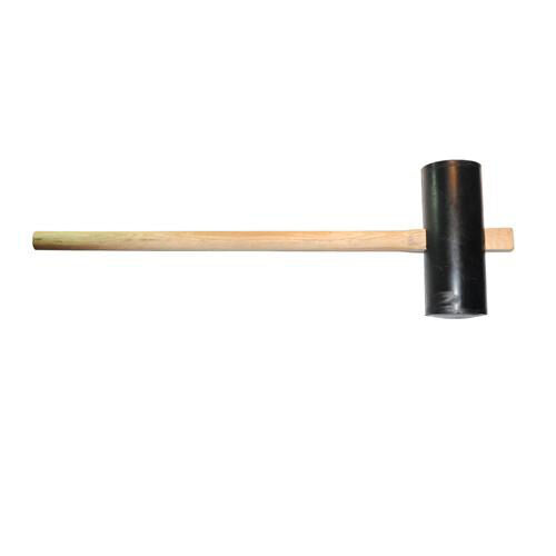 16lb Rubber Maul Hammer Mallet Paving Concrete Kerbs Flagstone Tool ...