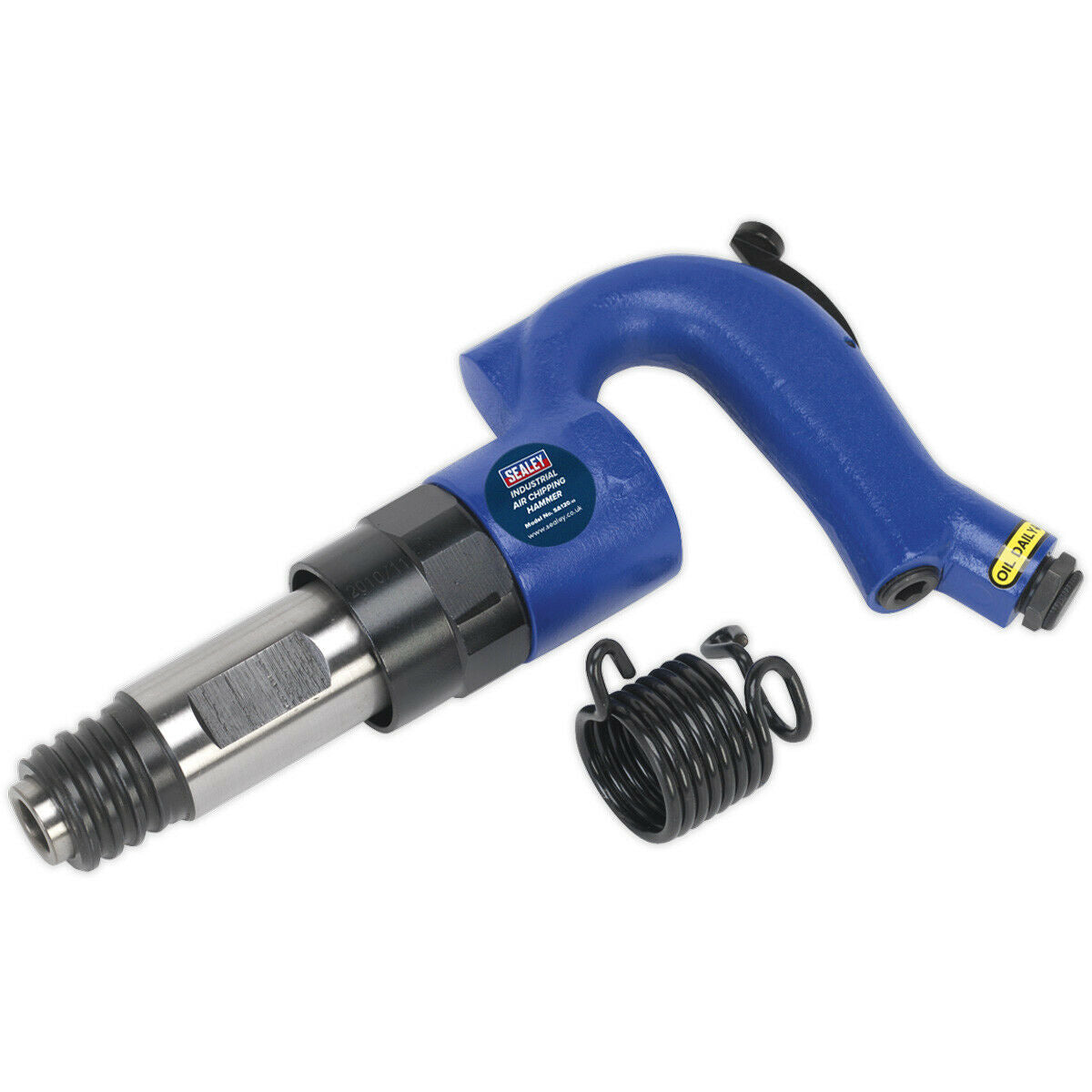 Heavy Duty Industrial Air Hammer - 1/4" BSP Inlet - 20mm Stroke - Open ...