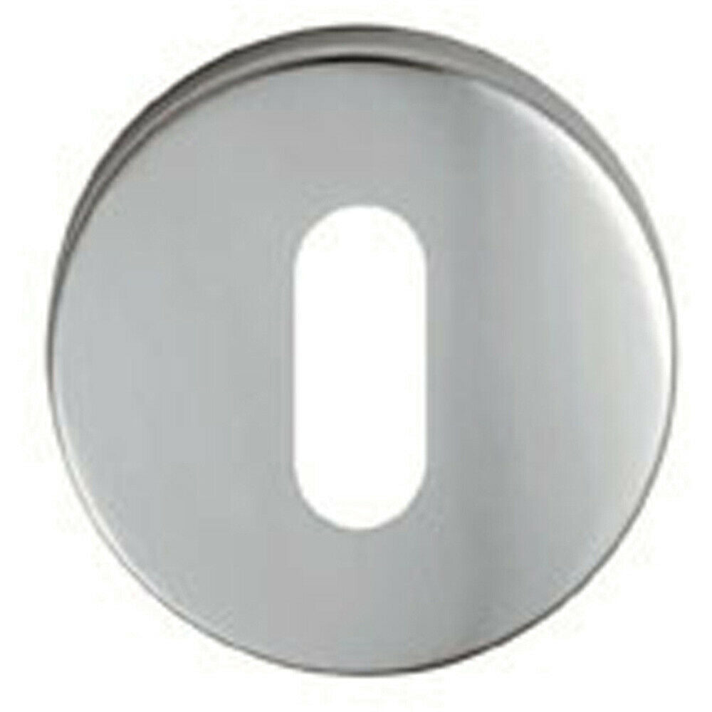 52mm Lock Profile Open Escutcheon 8mm Depth Concealed Fix Satin Alumin ...