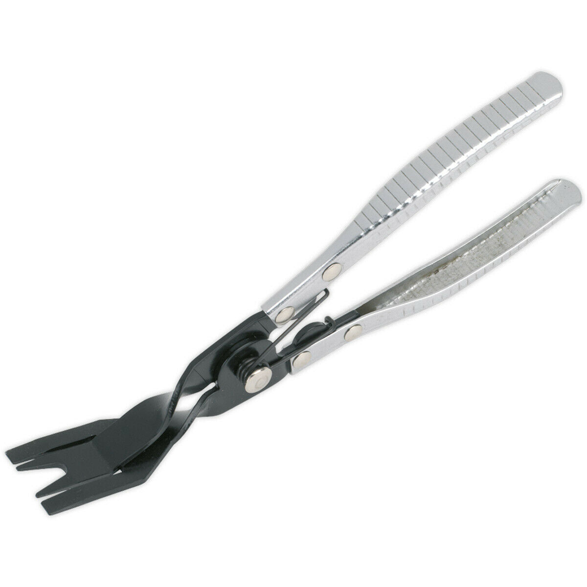 Spring-Loaded Trim Clip Removal Pliers - Car Van Vehicle Panel Stud Re ...