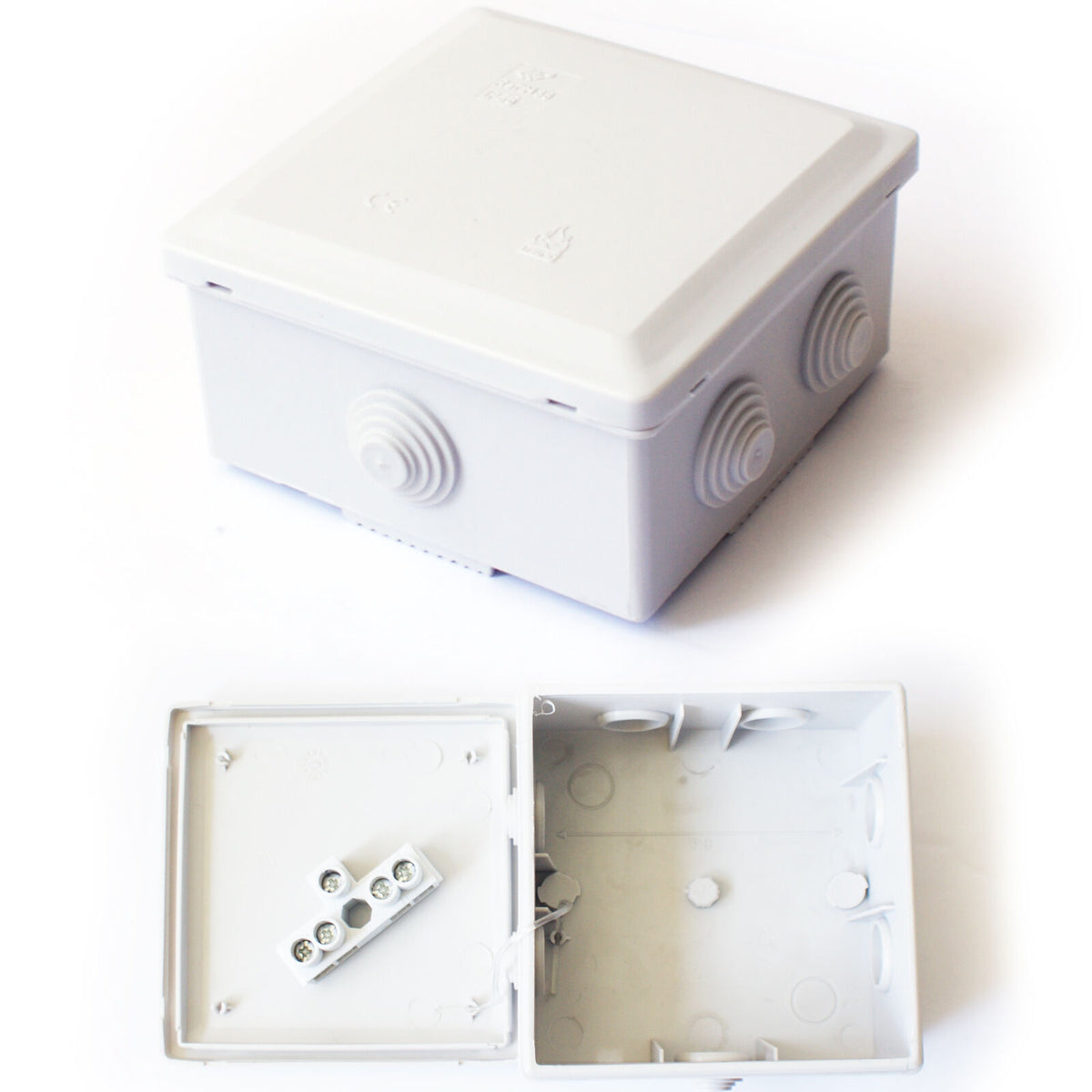 30A 5 Way Outdoor Junction Box Enclosure Main Power Terminal Block IP5 ...