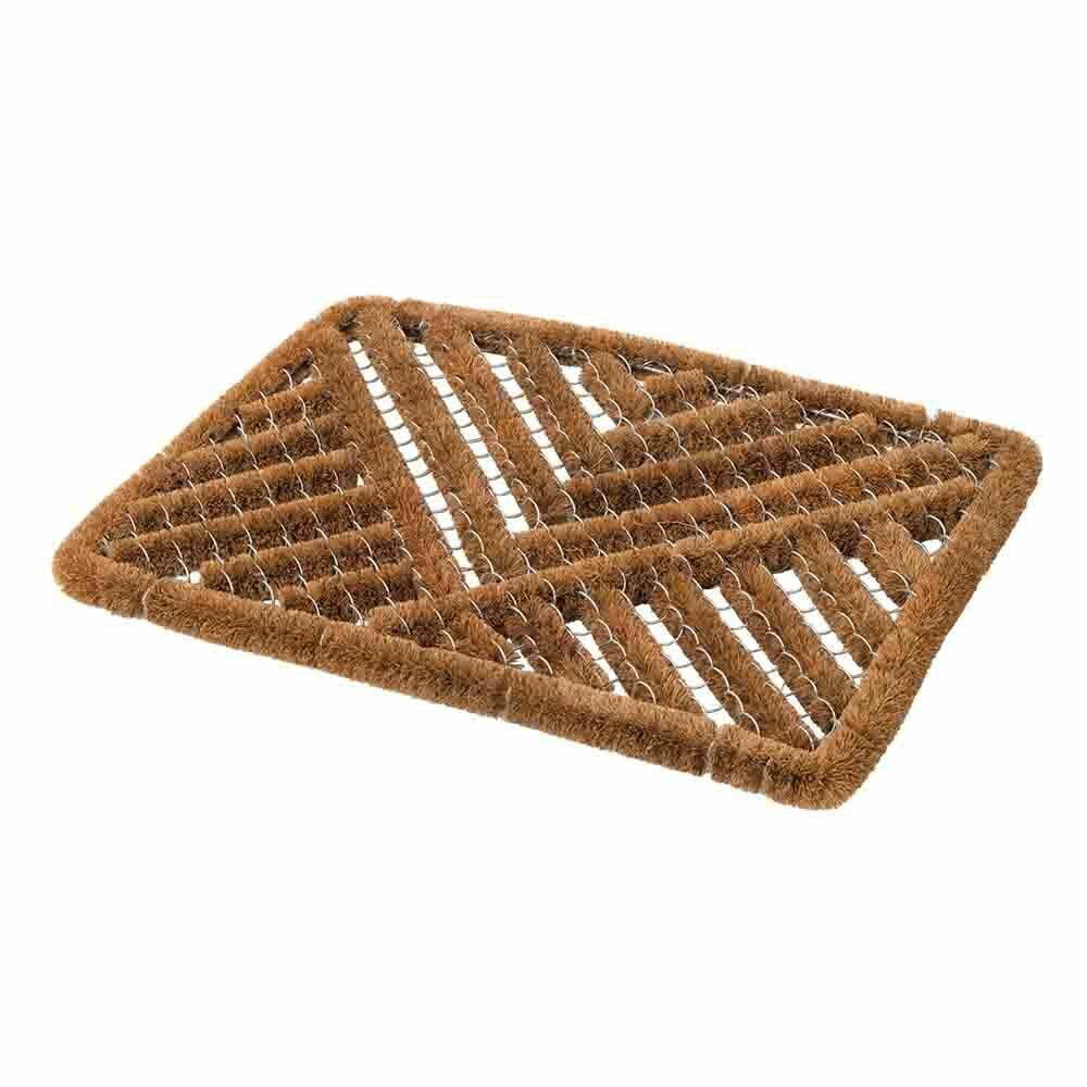 600mm x 400mm HEAVY DUTY Wire Shoe Scraper Mat Indoor — LoopsDirect