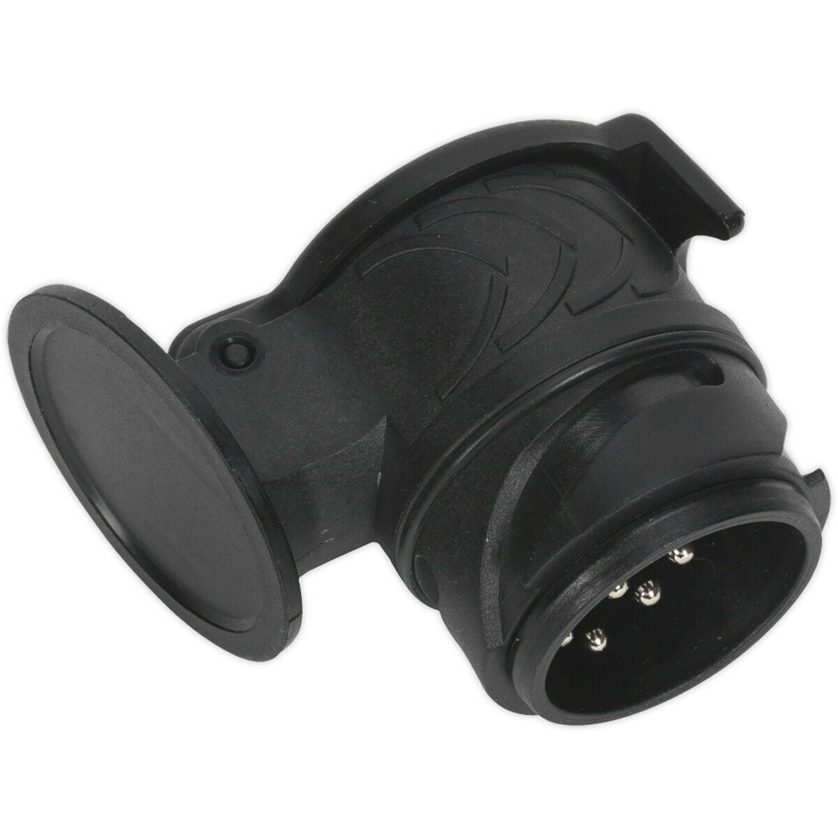 Socket Conversion Adaptor - 13-Pin Euro to 7-PIN N-Type 12V Plug - Car ...
