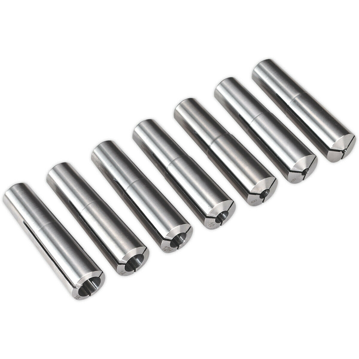 4mm to 16mm Collet MT3-M12 Set - Suits ys08796 Mini Drilling & Milling ...