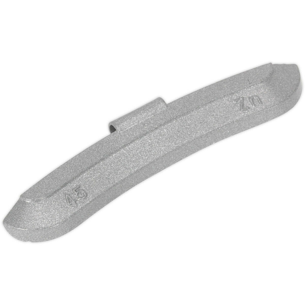 50 PACK 45g Hammer On Wheel Weights - Zinc for Steel Wheels - Wheel Ba ...