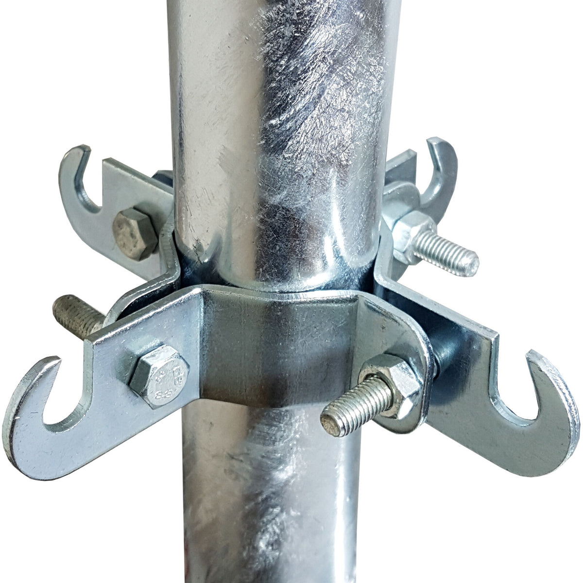 Outdoor 2 inch 4 Leg/Way Aerial Pole Mast Hook Bracket Lashing Wire Ro ...