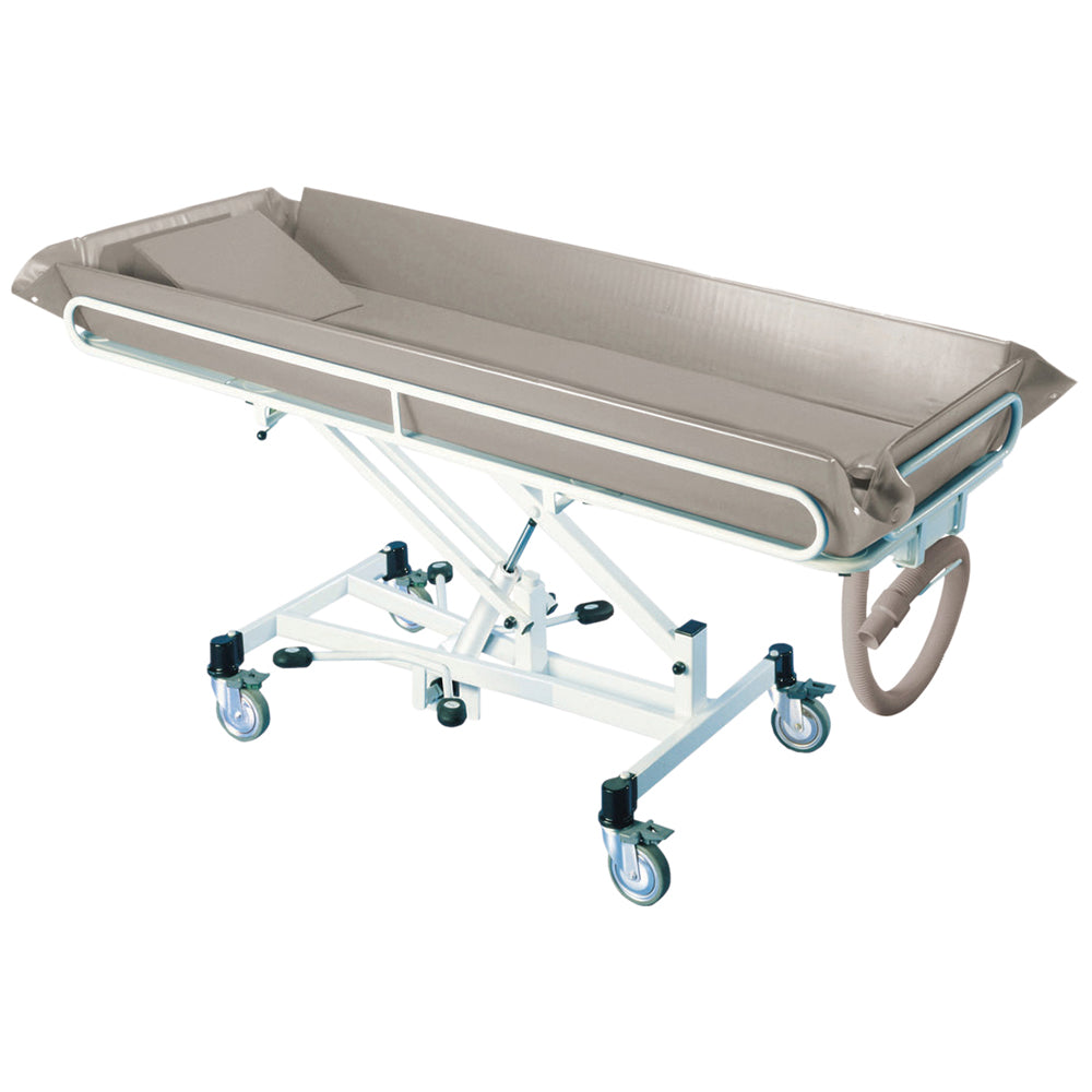 Mobile Shower Trolley - Electrical Operation by Hand - Easy Steer Mech ...